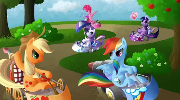 Equestria Daily - MLP Stuff!: Instrumental Music: PonyKart SAA trailer ...