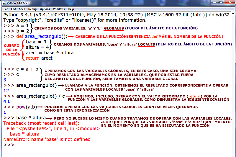 APRENDER A PROGRAMAR CON PYTHON: FUNCIONES DEFINIDAS POR EL USUARIO I