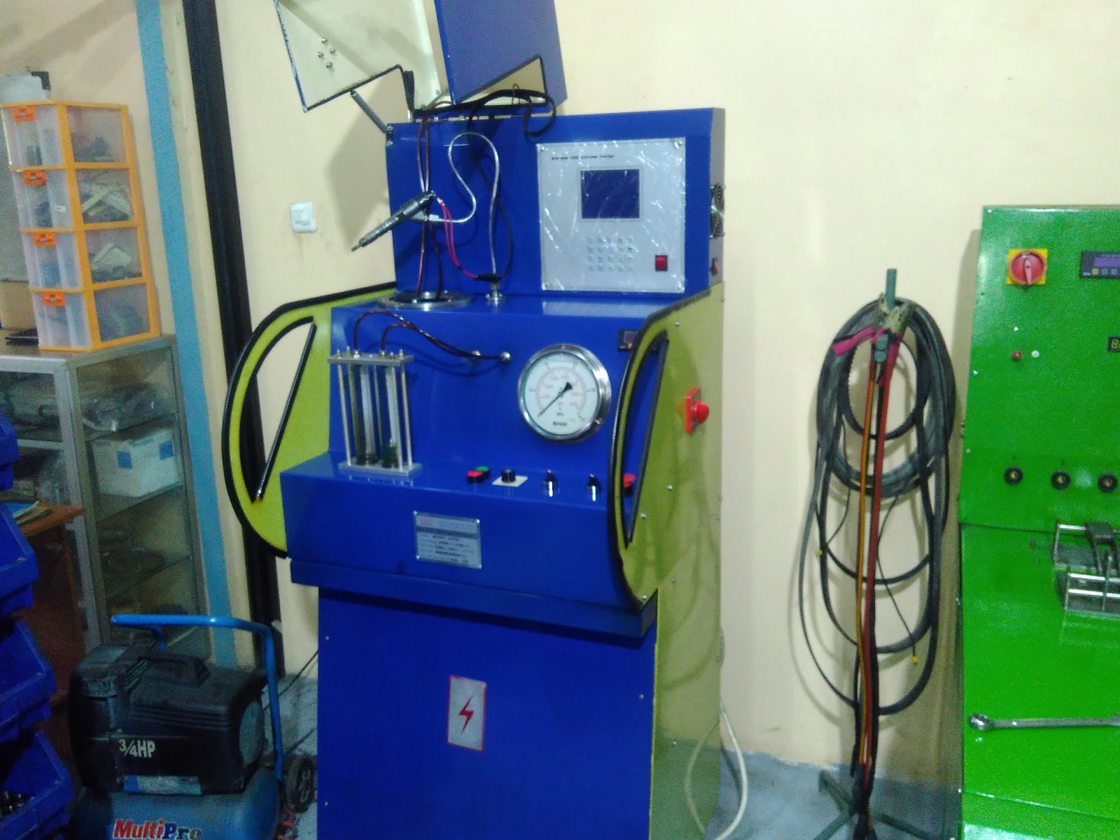 SERVICE INJECTOR BEKASI: specialist kalibrasi injector/nozzle bekasi