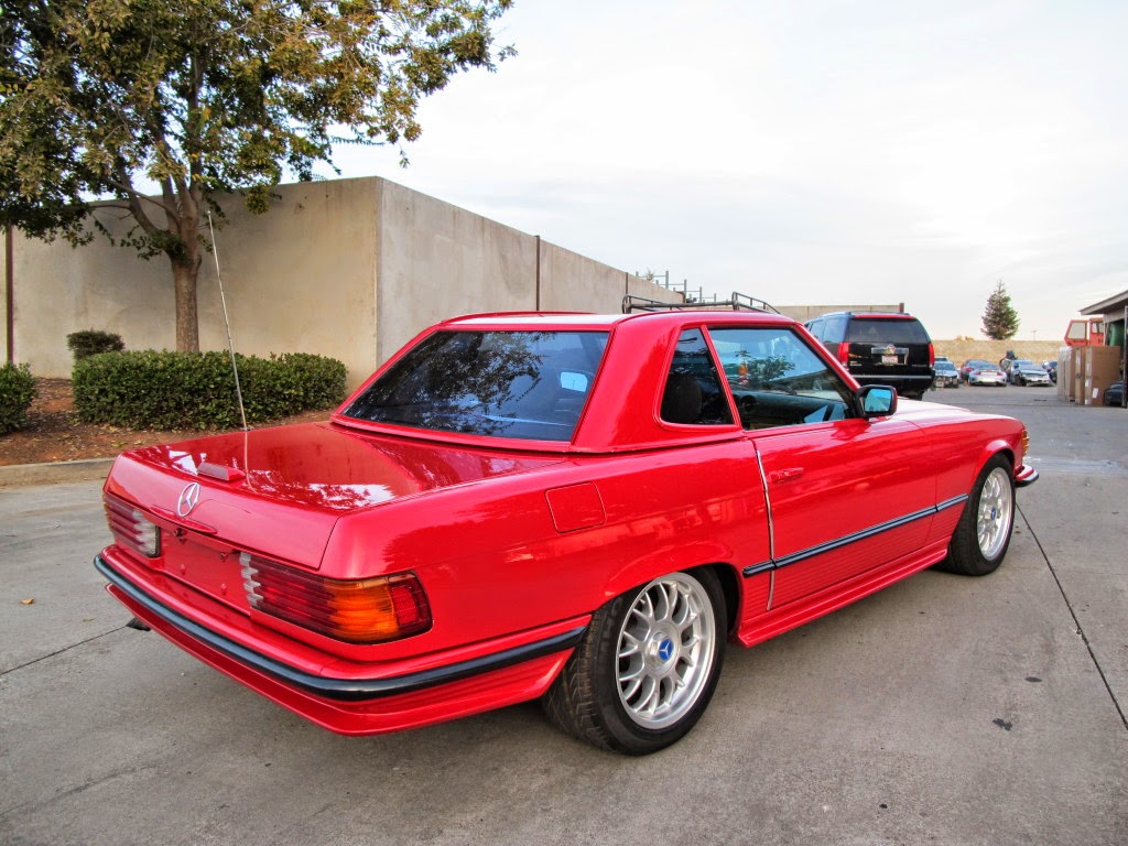 Mercedes-Benz W107 SL500 RED | BENZTUNING