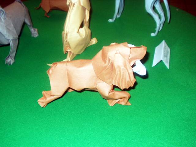 Have Paper, Will Travel: Eric Joisel's models of dogs