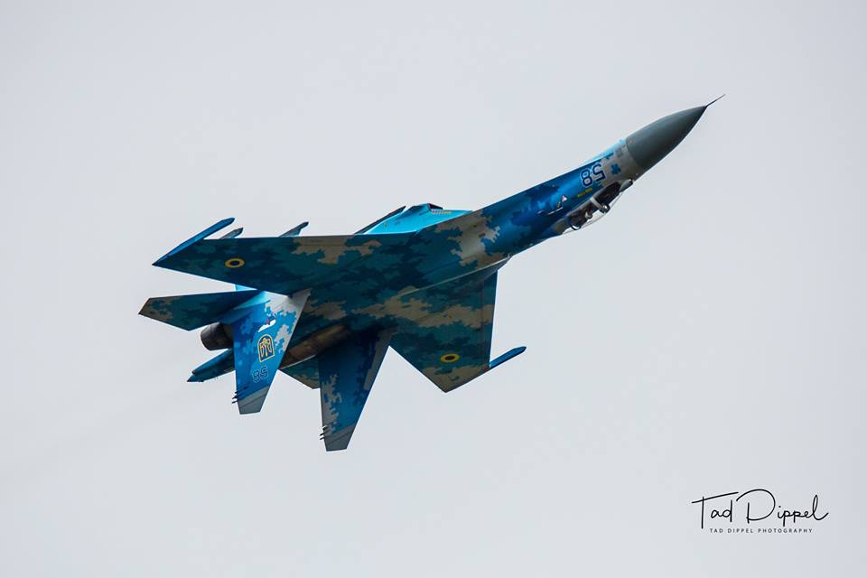 Jet & Prop by FalkeEins: Ukranian Su 27 P1M Flanker at Fairford RIAT ...