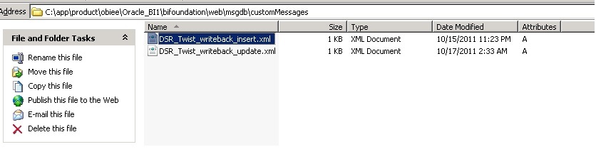 OBIEE Solutions: Write Back in OBIEE 10g/11g
