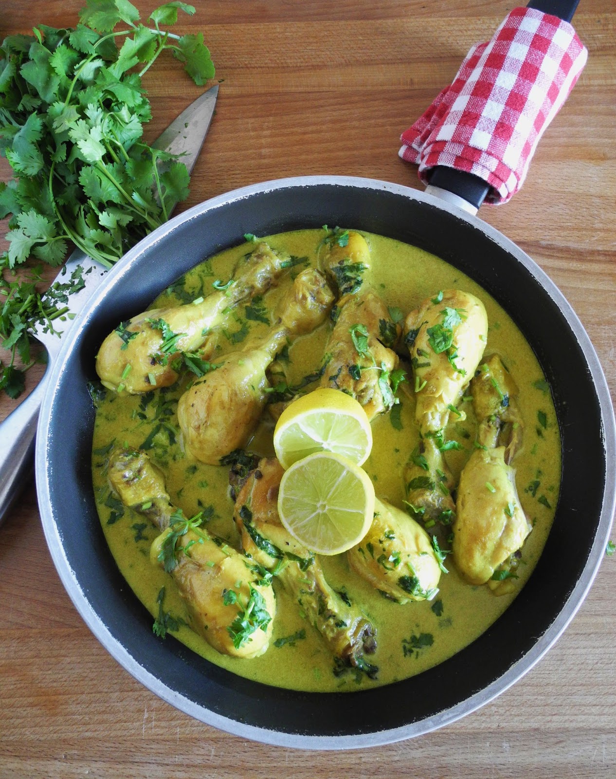 O Meu Tempero: Pernas de frango com caril rápido