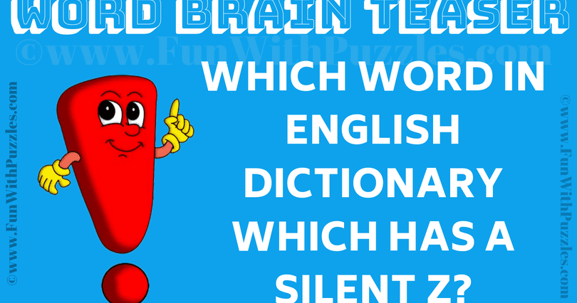 English Puzzle for Students with Answer | Puzzles in English