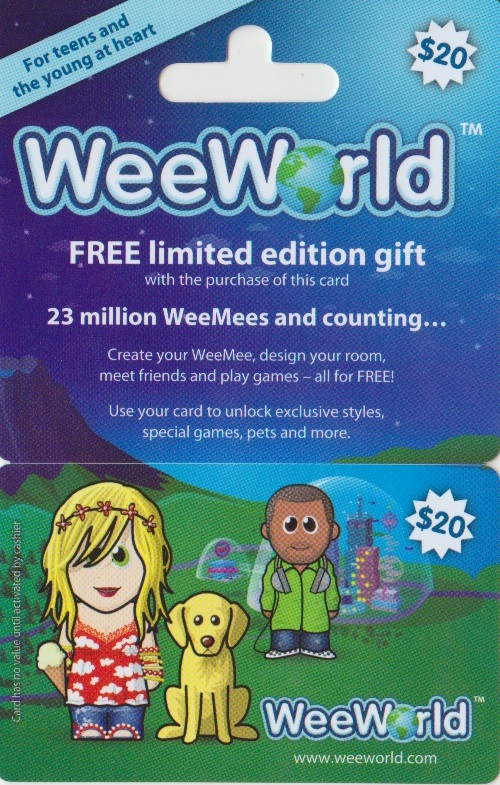 Collectomania: Game Cards - WeeWorld