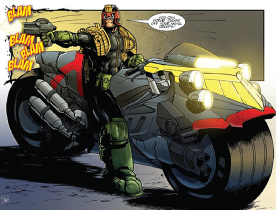 Judge Dredd Motorcycle