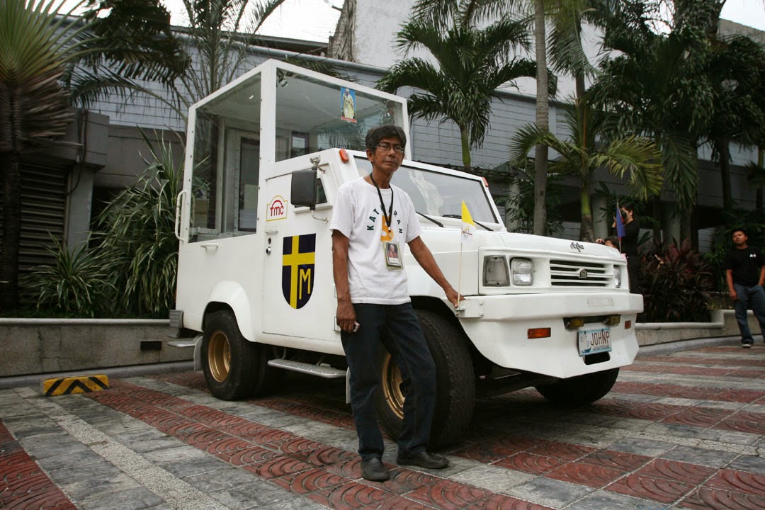 The Exiled Prince: THE PINOY POPEMOBILE: TRIBUTE TO THE FMC ANFRA