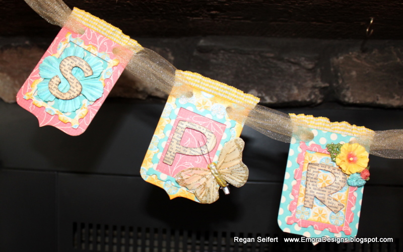 Emora Designs: Spring Banner - Papercraft Star Challenge 41