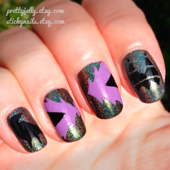 Liquid Jelly: [Pretty Jelly x Sticky Nails Collaboration] Maleficient ...