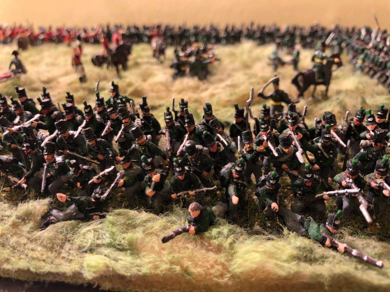 Waterloo in 20mm: The York and Grubenhagen Double Battalion square