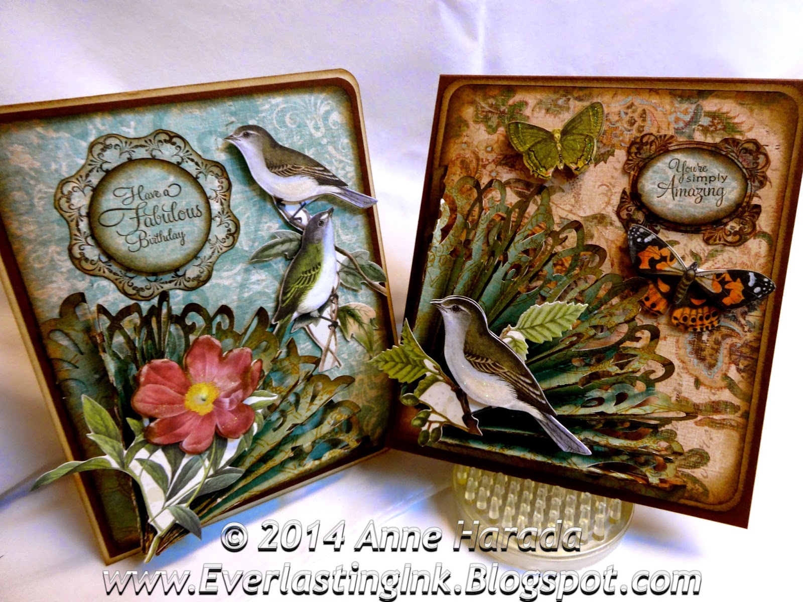 Everlasting Ink: Fan Fold Cards