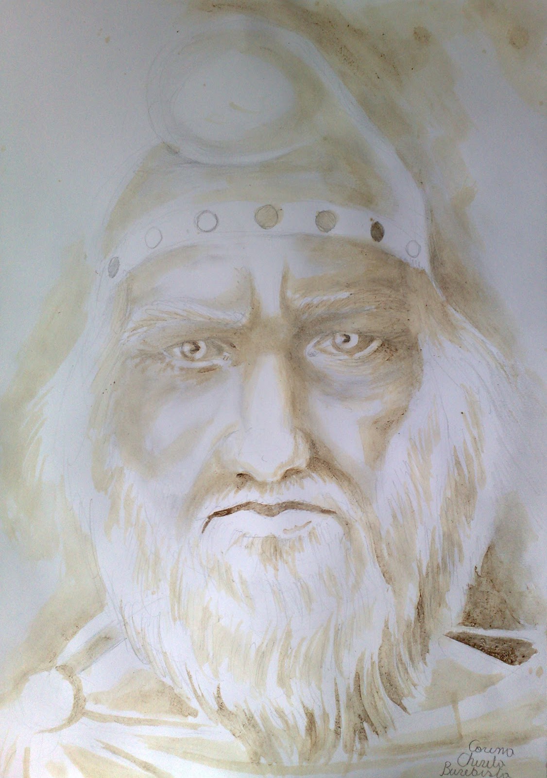 ♥*CORinAZONe ART- The art of Corina Chirila*♥*:...: Burebista, coffee ...