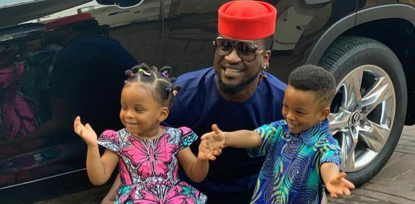#Psquare: How Paul Okoye and Family stepped out for his Twin Kids ...