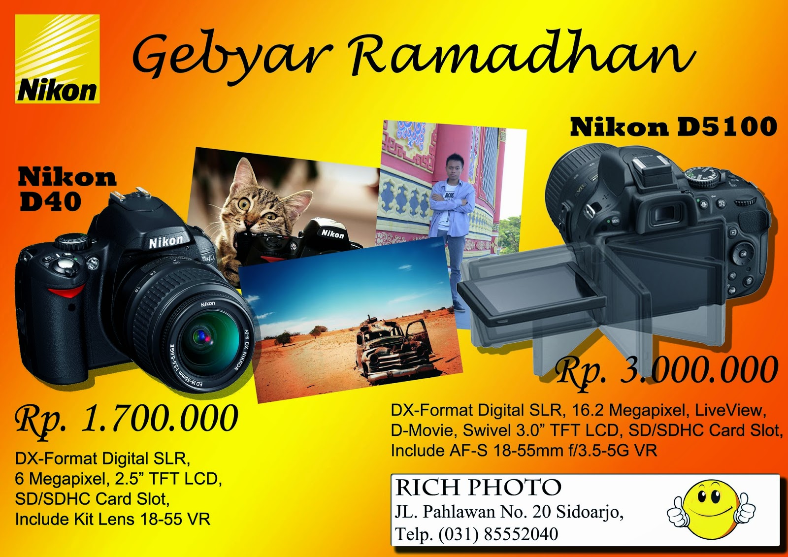 Membuat Iklan Dengan Model Diri Sendiri | Riky's Blog