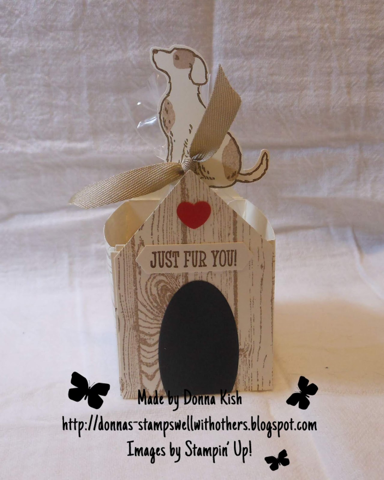 Stamps Well With Others: Dog House Gift Box