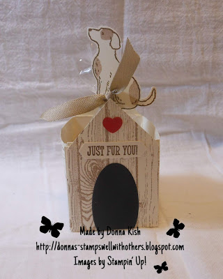 Stamps Well With Others: Dog House Gift Box
