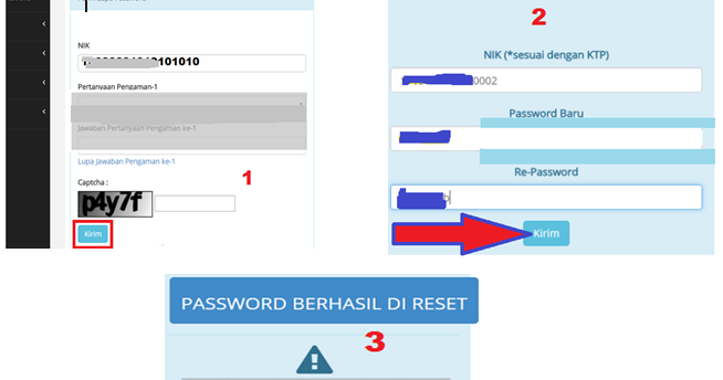 Cara Mudah Reset Password login sscn.bkn.go.id - SIAP UJIAN