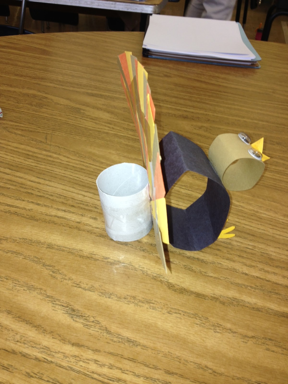 Turkey Craft for Thanksgiving - Owl-ways Be Inspired