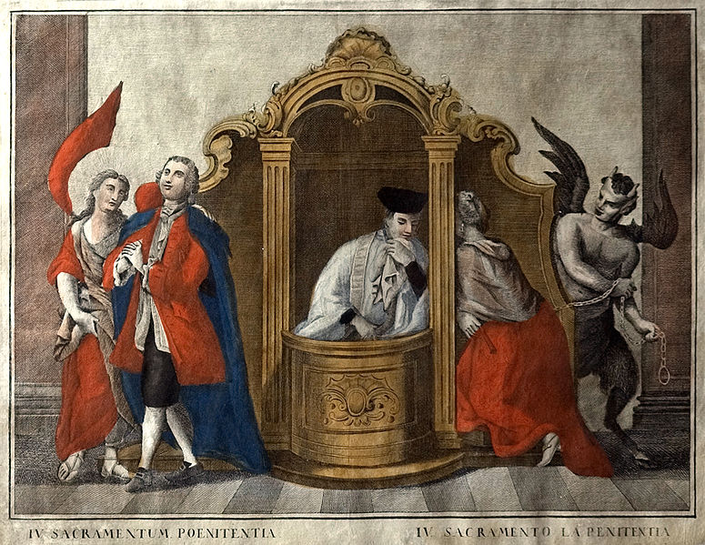 Devotion to the Holy Face of Jesus: The Confessional. Part 59.