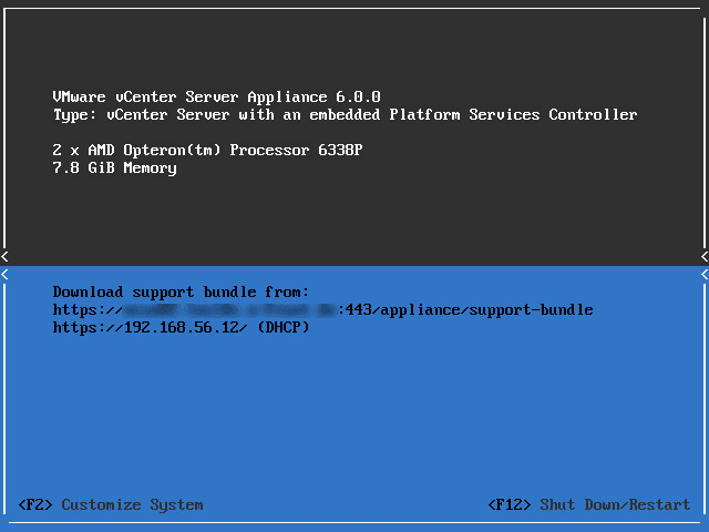 VMware Front Experience: vCSA 6.0 tricks: shell access, password ...