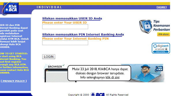 3 Cara Cek Transaksi / Mutasi Rekening BCA - MeAplikasi