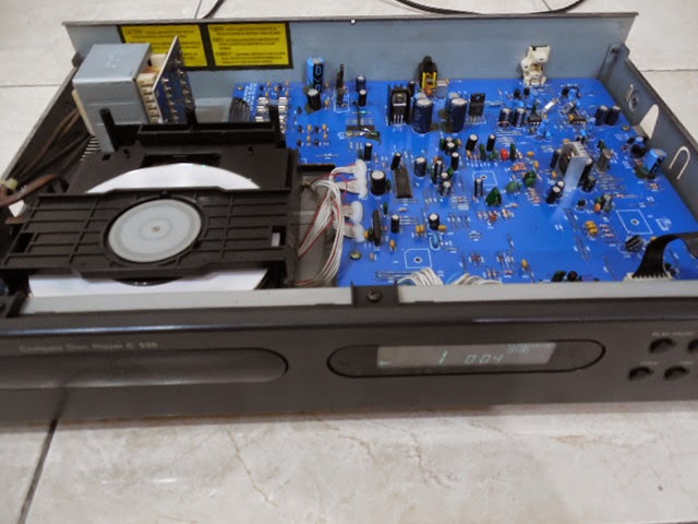 all about audio: NAD CD player C520