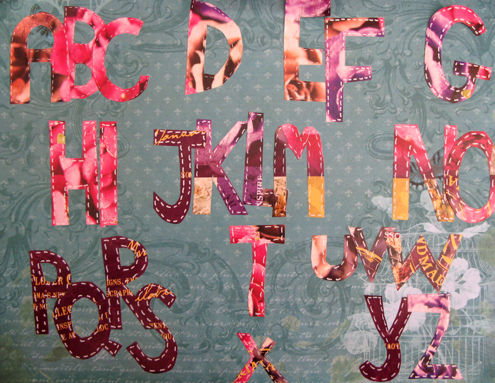 LinsArt: Tast 7, Outside the Frame, Alphabet