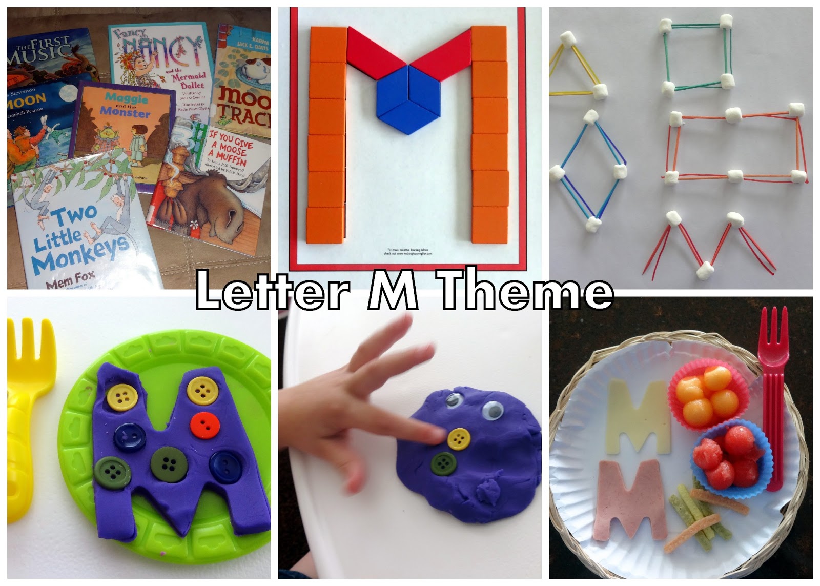 Mom's Tot School: Letter M Theme
