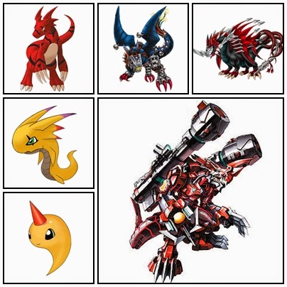 Guilmon X Line Chaosdramon X ~ MEU×DIGIMON