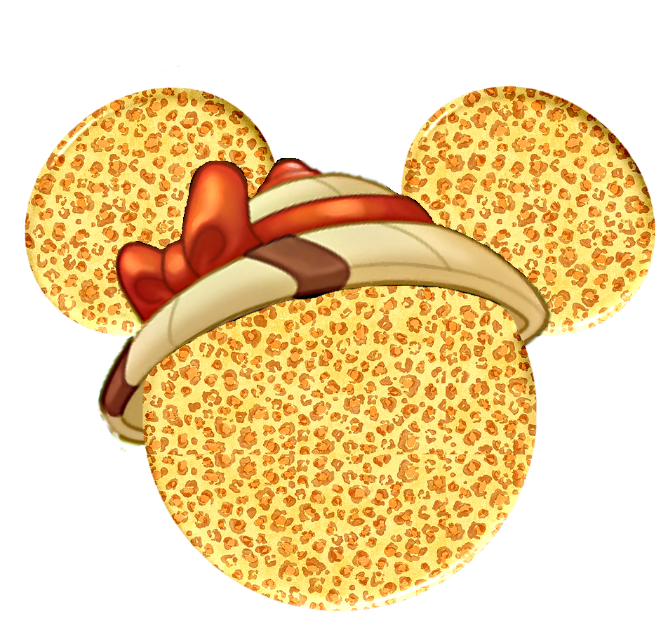 Mickey and Minnie Heads with Animal Prints. - Oh My Fiesta! in english