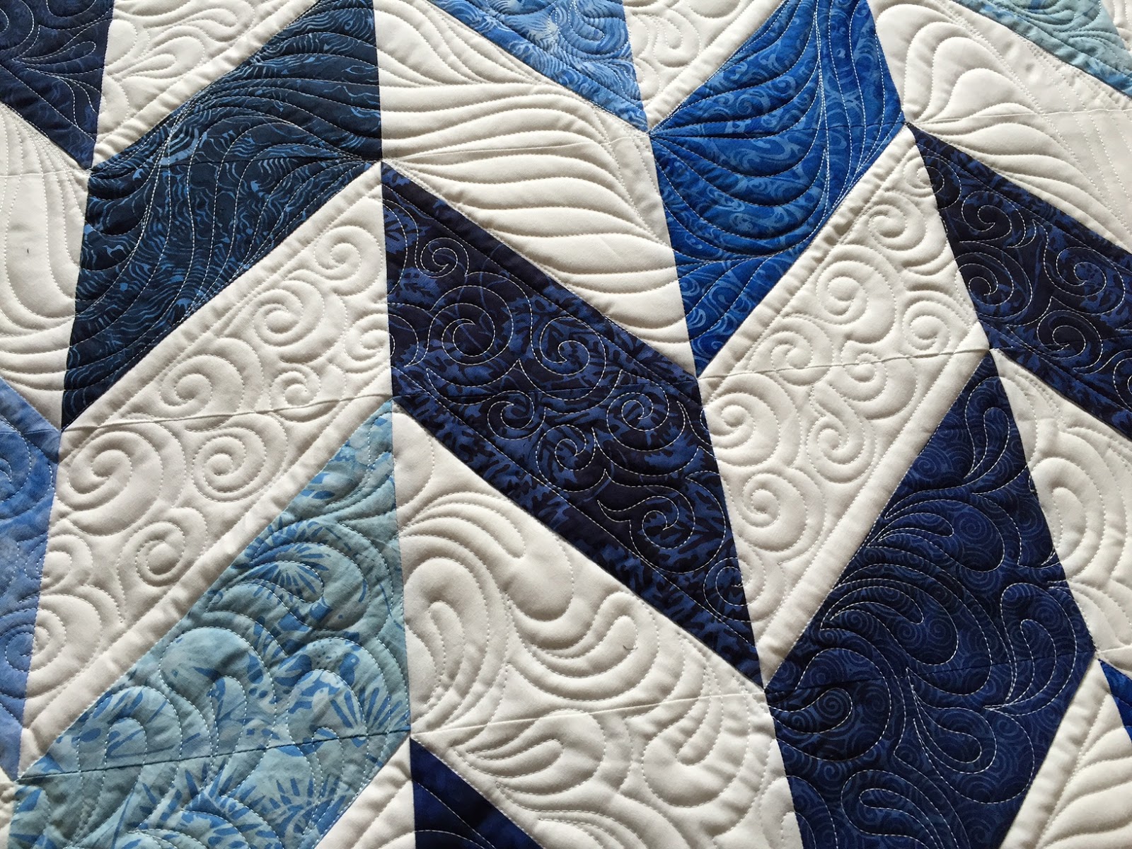 Carrie On The Prairie: French Braid-Chevron Quilt