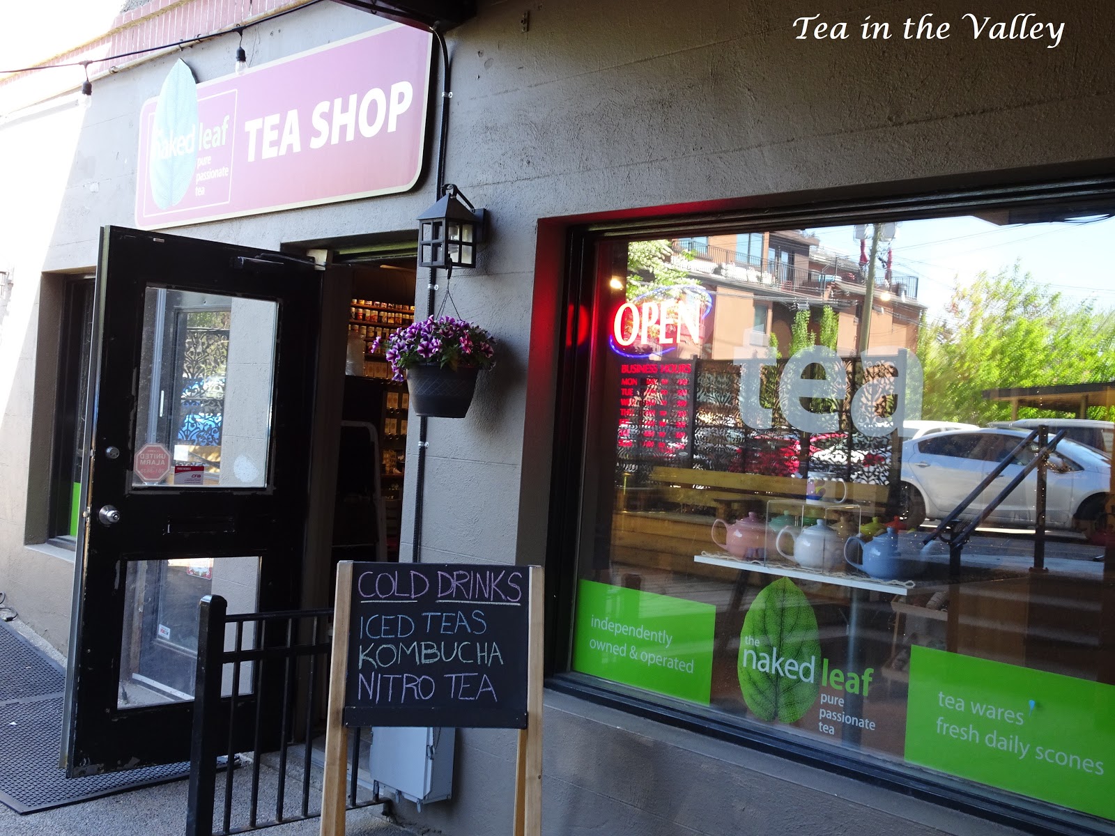 Tea in the Valley: The Naked Leaf Tea Shop