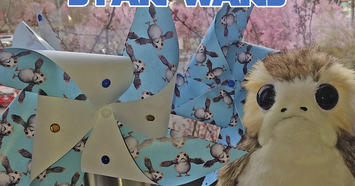 DIY Porg Pinwheel Craft - Perfect for Star Wars Birthday Parties and ...