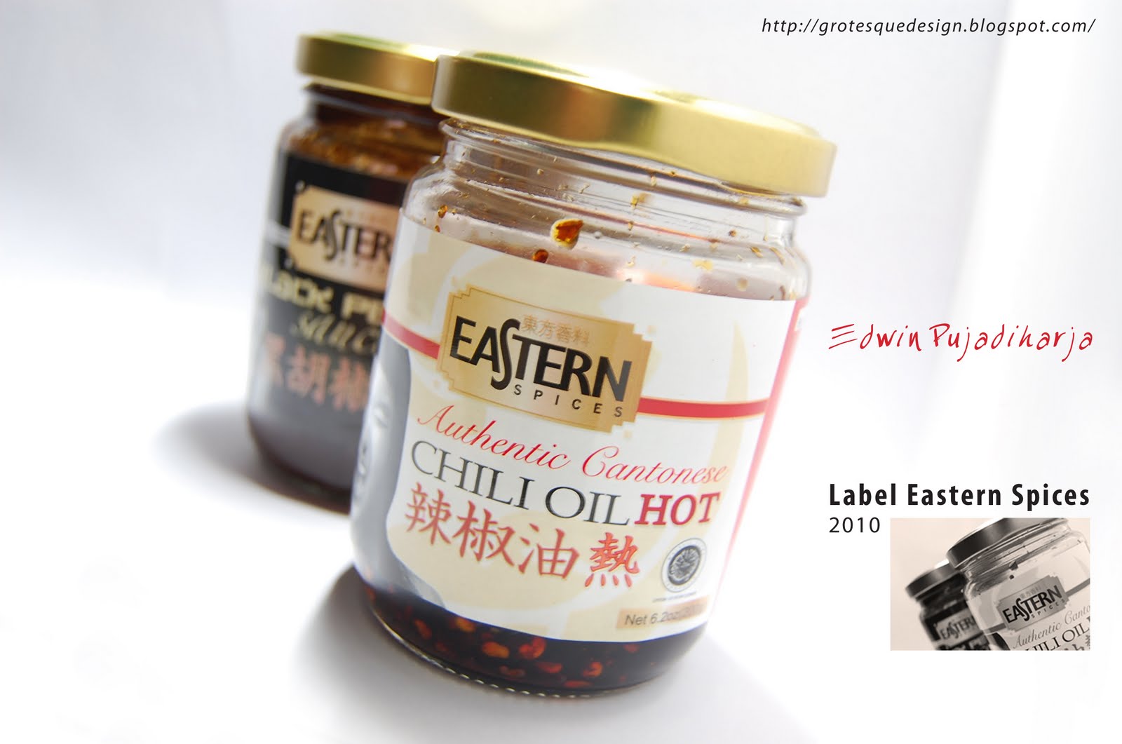 EDWIN PUJADIHARJA : portfolio: EASTERN SPICES redesign labels