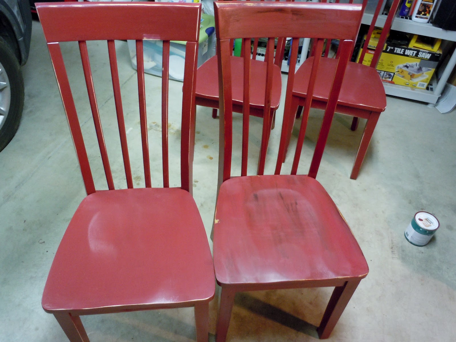Em's Crafty Chronicles: red chairs!! RED chairs!!!
