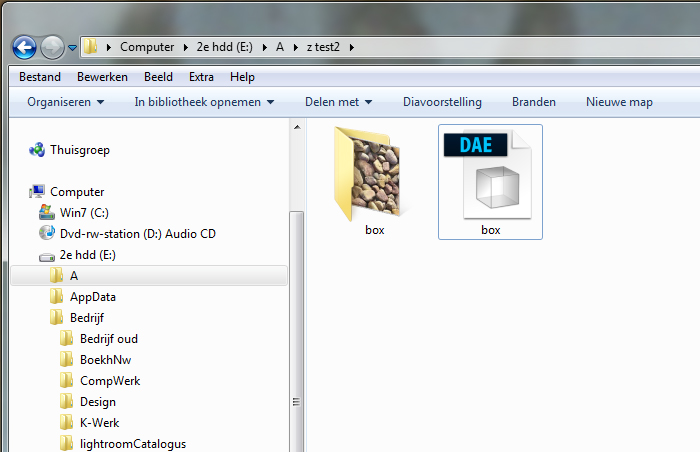 Photoshop SketchUp: Export as DAE