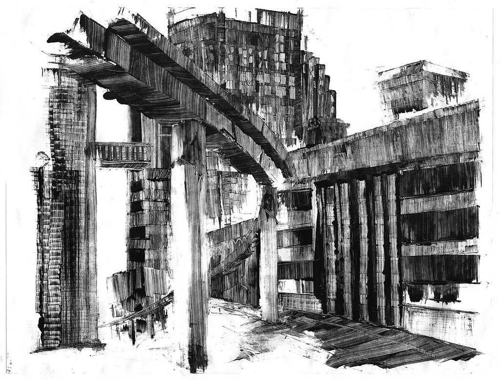 Alton College A Level Art Blog: 1st Year Monoprint Examples