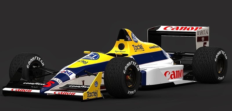 KIMI: Williams FW12 Barclay Edition