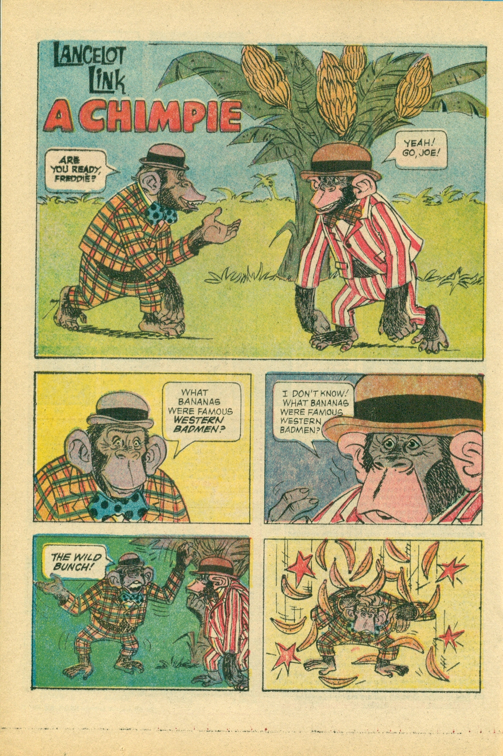 THE WONDERFUL WORLD OF STUPID!: LANCELOT LINK, SECRET CHIMP #1