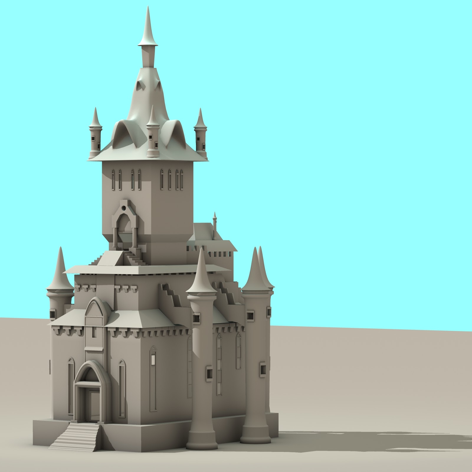 prince antony: 3d maya work