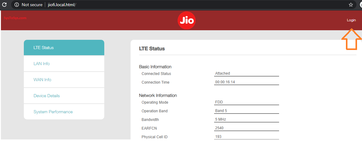 How to Change JioFi 4G Portable Device Password? - SysToSys