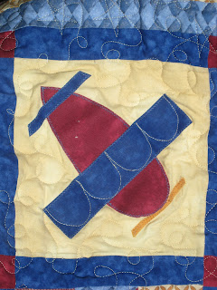 The Quilting Mill: Airplane Baby Quilt
