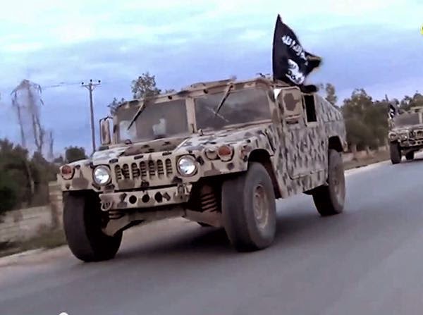 MRAPs, Mobil Perang Tandingan Humvee ISIS (2014) - Afrid Fransisco