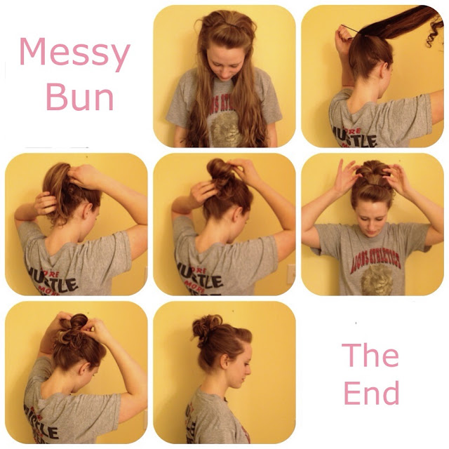 Daisies and Things: Small Messy Bun Tutorial