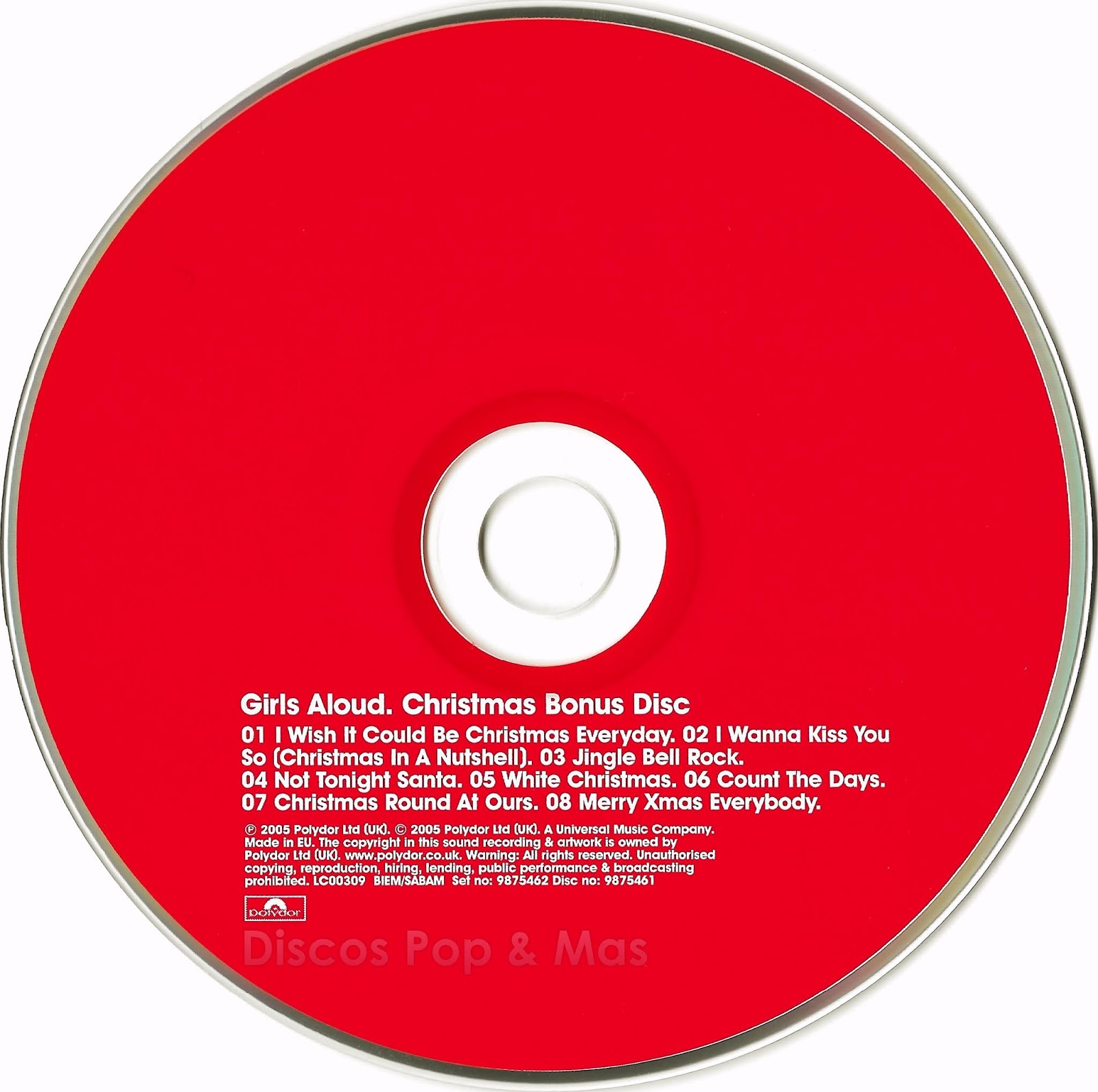 Discos Pop & Mas: Girls Aloud - Chemistry (Christmas Edition)