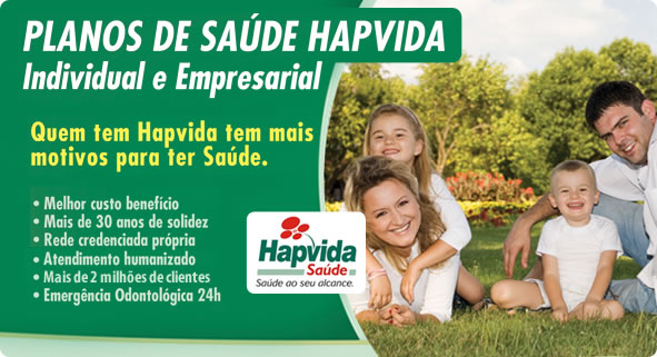 CONSULTORA COMERCIAL HAPVIDA: Plano de Saúde Hapvida