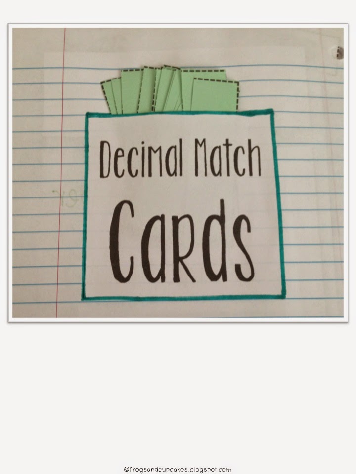 Tales of Frogs and Cupcakes: Decimal Place Value Notebook BUNDLE!