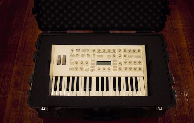MATRIXSYNTH: Access Virus TI Polar 37 Key Synthesizer w/ Pelican 1650 Case
