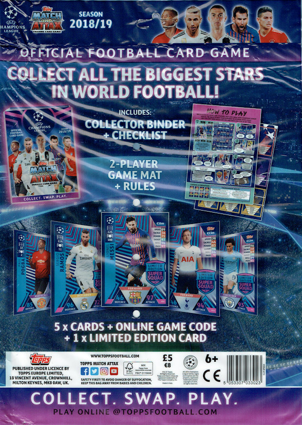Football Cartophilic Info Exchange: Topps - UEFA Champions League Match ...